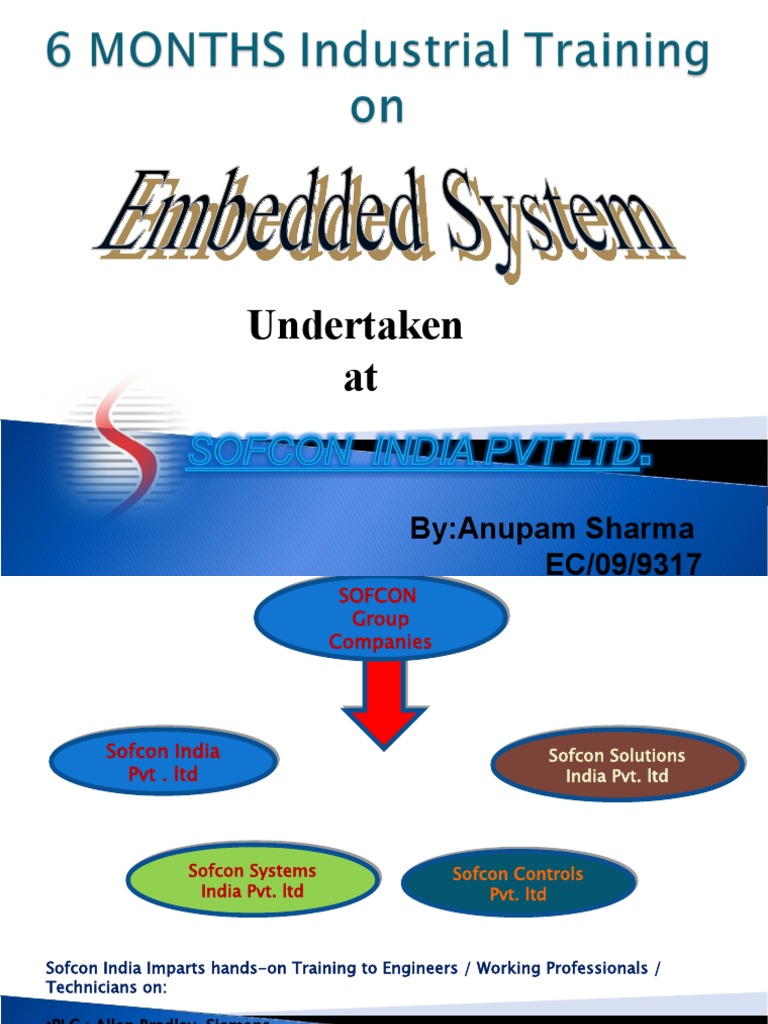 Sofcon | PDF | Embedded System | Programmable Logic Controller