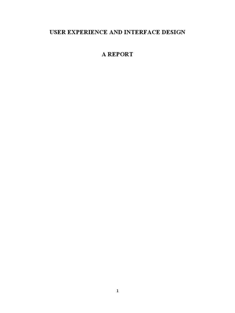 User Experience and Interface Design | PDF | Software Testing | Unit ...