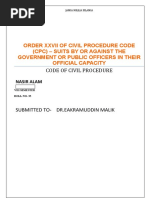 Notice Draft under Section 80 CPC | PDF | Private Law | World Wide Web