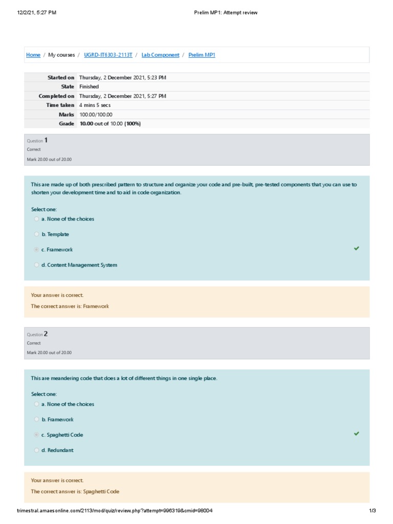 Web System Technologies Prelim MP1 | PDF | Software Engineering | Information Age