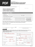 Obrazac AUG 1031 | PDF