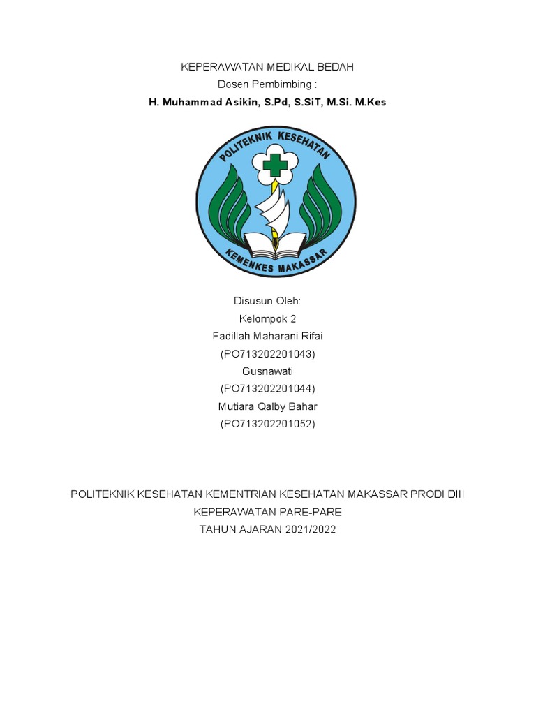 H. Muhammad Asikin, S.PD, S.Sit, M.Si. M.Kes | PDF