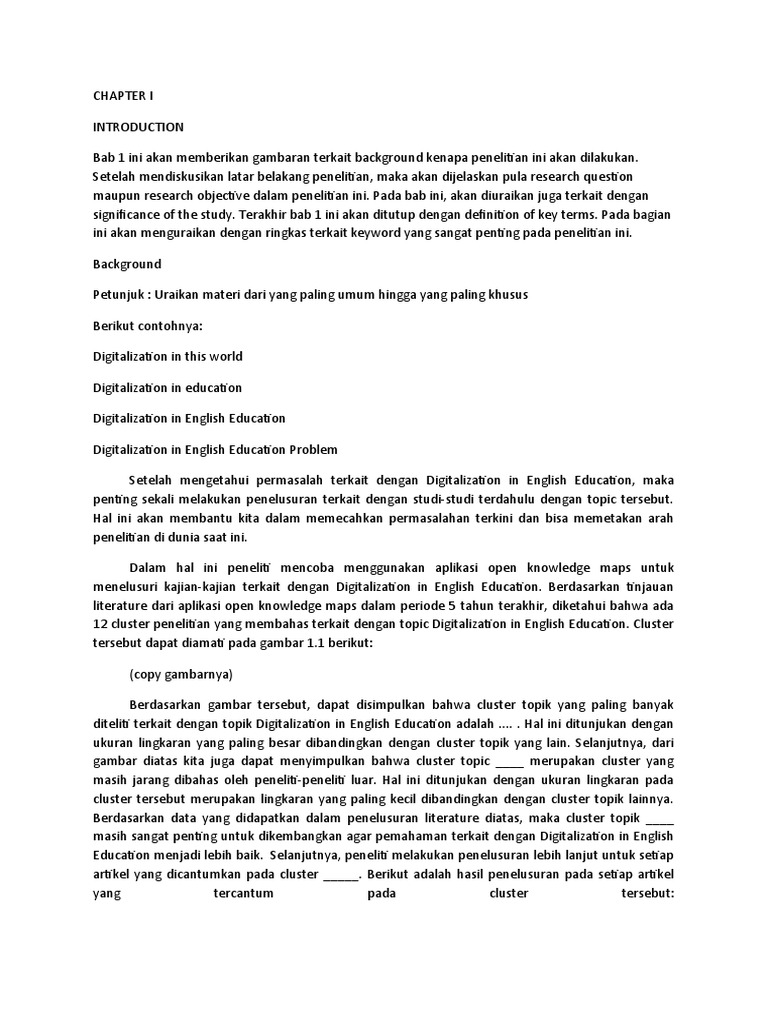 Contoh CHAPTER I Using Open Knowledge Maps | PDF