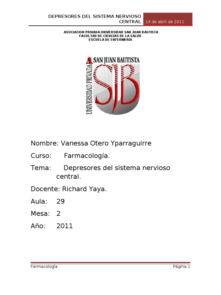 Practica N5 | PDF | Benzodiazepinas | Drogas Practica N5 | PDF | Benzodiazepinas | Drogas