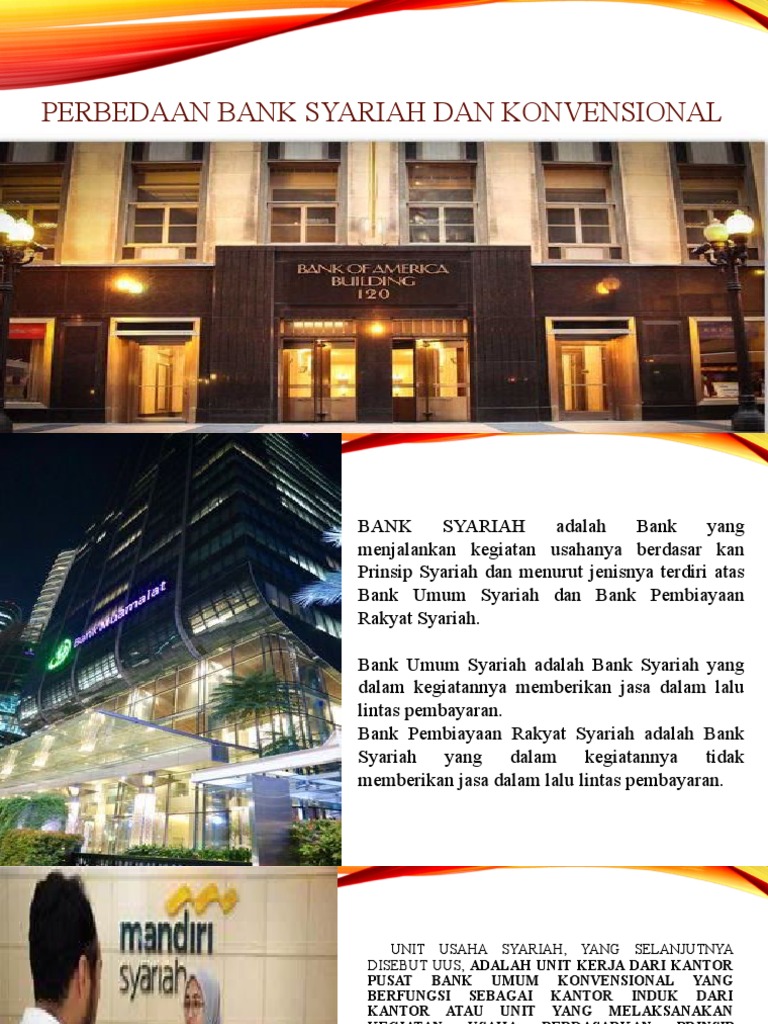 Perbedaan Bank Syariah Dan Konvensional | PDF