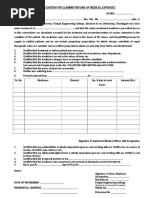 Form Medical-Claim MED 97 | PDF