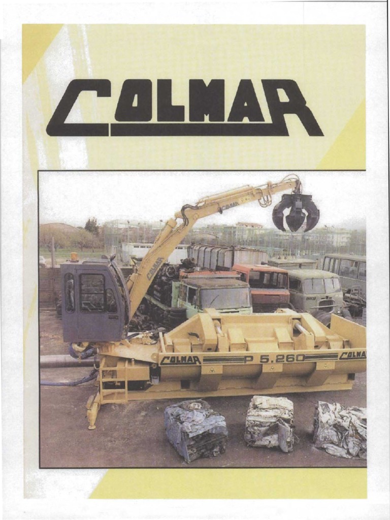 Colmar 5260 Baler | PDF