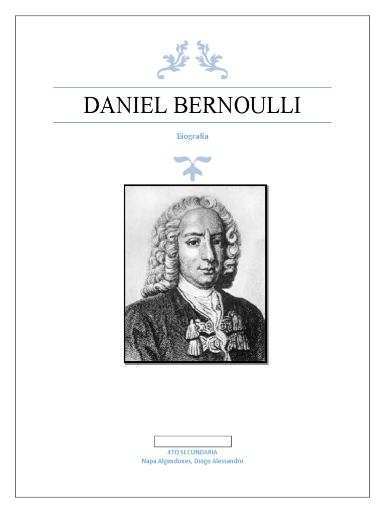 Daniel Bernoulli | PDF