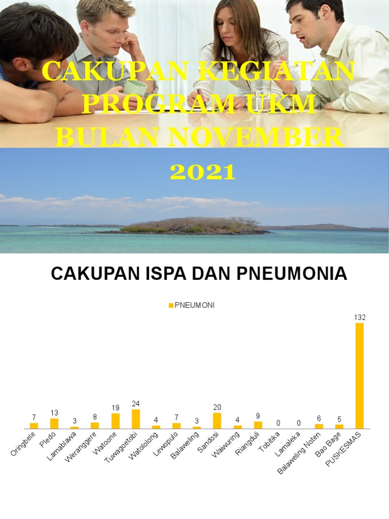 LAPORAN CAKUPAN UKM ISPA NOVEMBER 2021 | PDF