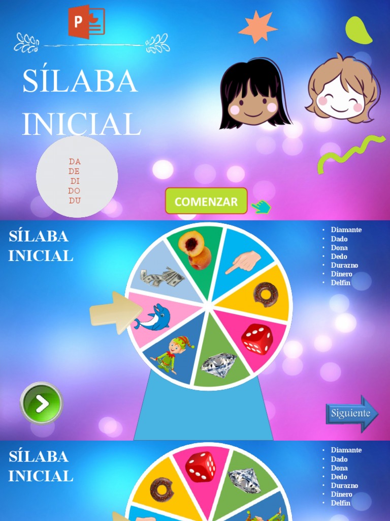 Fonema D Silaba Inicial | PDF