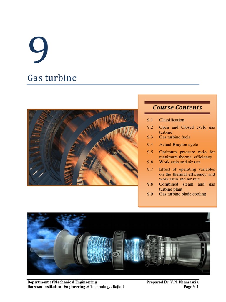 Gas Turbine | PDF | Gas Turbine | Steam