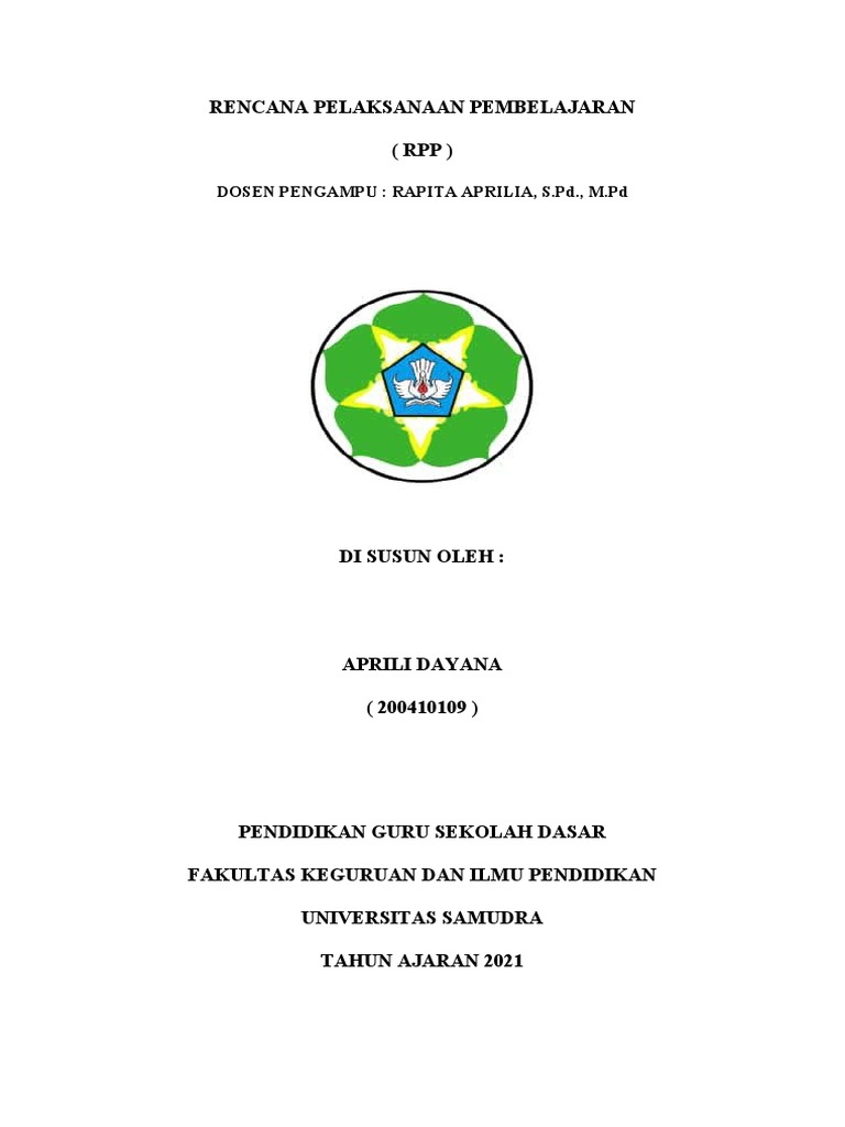 RPP Ips SD | PDF | Karier & Perkembangan