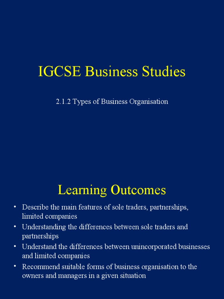 Types of Business Organisations Explained | PDF | Corporations | Business