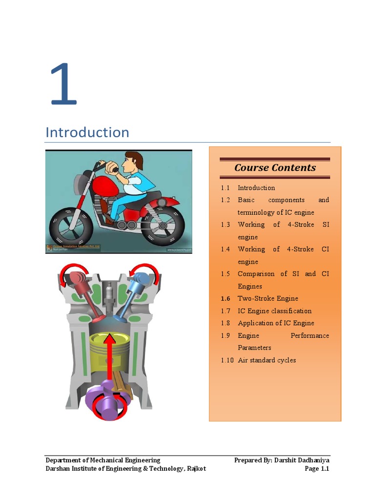 Ic Engine | PDF | Internal Combustion Engine | Engines
