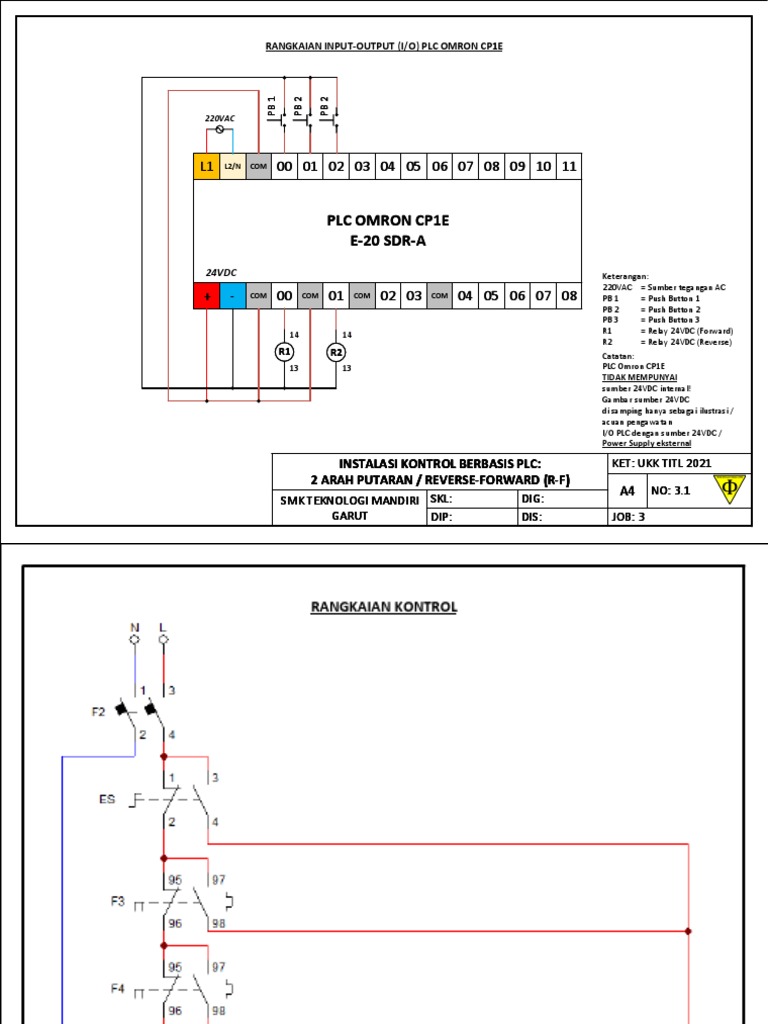 Job Sheet UKK 2021 - JOB 3 | PDF | Electricity | Computing