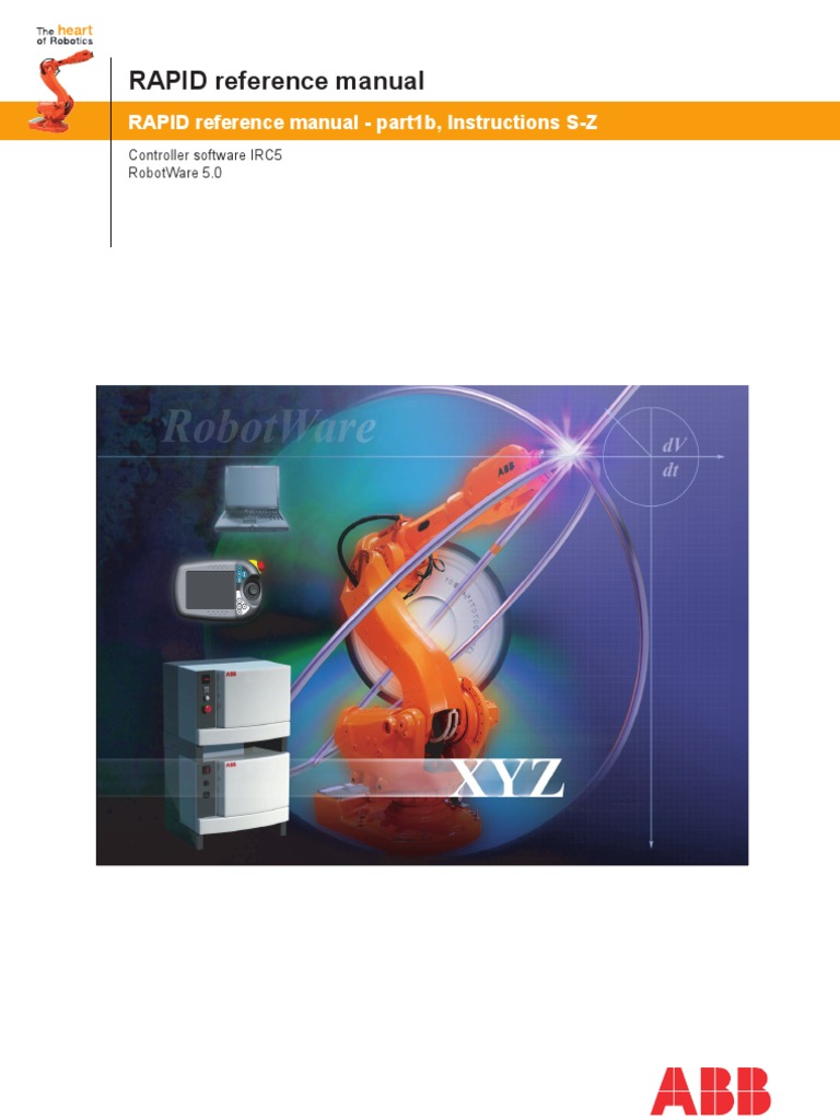 IRC5-Rapid Reference Part1B 3HAC16581-1 RevB en Part1b Library | PDF | Computer Program ...