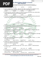 Class IX - 06 Lines and Angles - Question Bank | PDF | Angle | Euclidean Plane Geometry