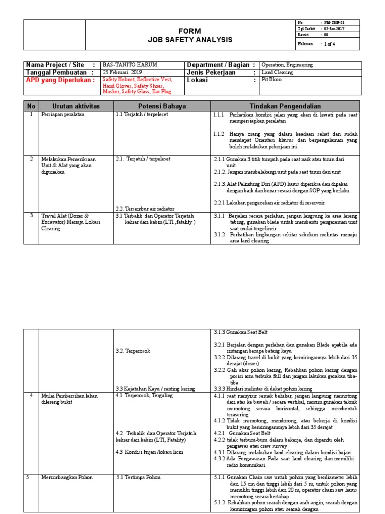 Toaz - Info Jsa Land Clearing PR | PDF