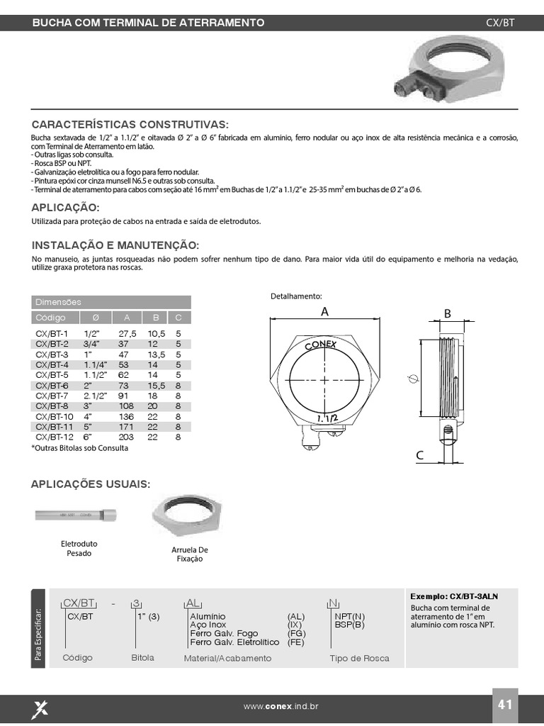 CONEX - Eletrodutos e Conexões - 2014 | PDF | Química | Elementos químicos