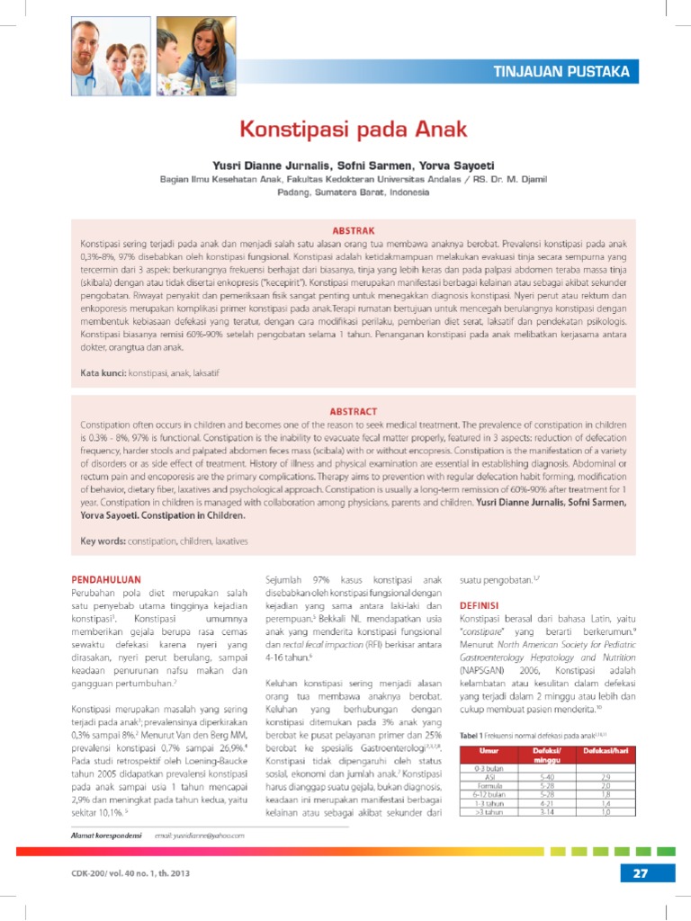 Konstipasi Pada Anak - PDF | PDF