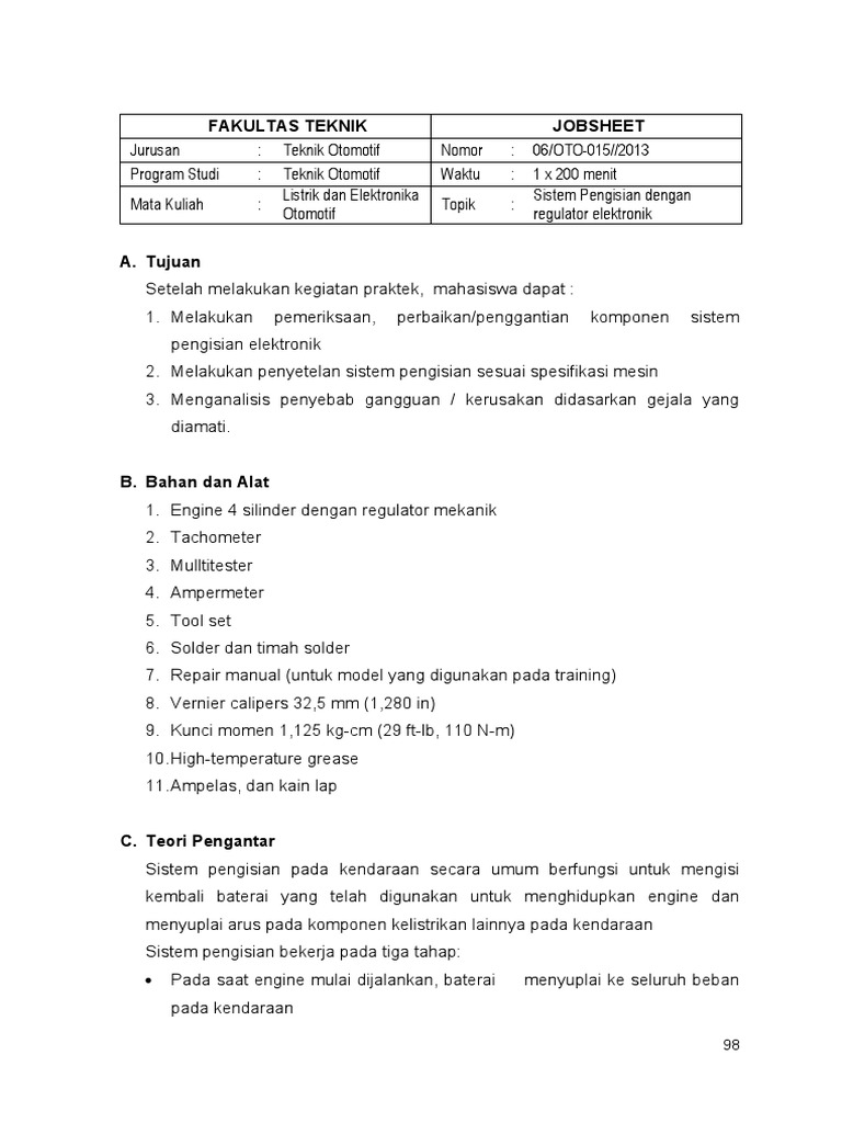 Sistem Pengisian dengan IC Regulator | PDF | Sains & Matematika | Komputer