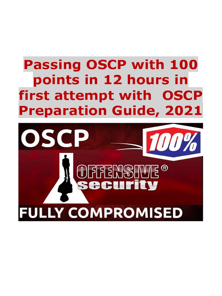 Passing OSCP With 100 Points in 12 Hours in First Attempt With Oscp ...