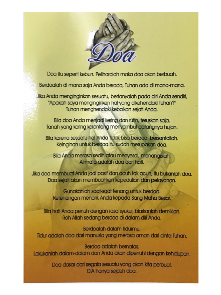Kumpulan Doa Katolik | PDF