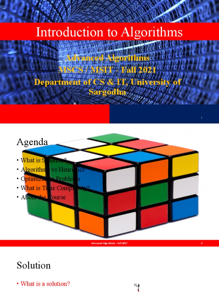 What Is Advance Algorithm Analysis | PDF | Time Complexity | Mathematical Optimization