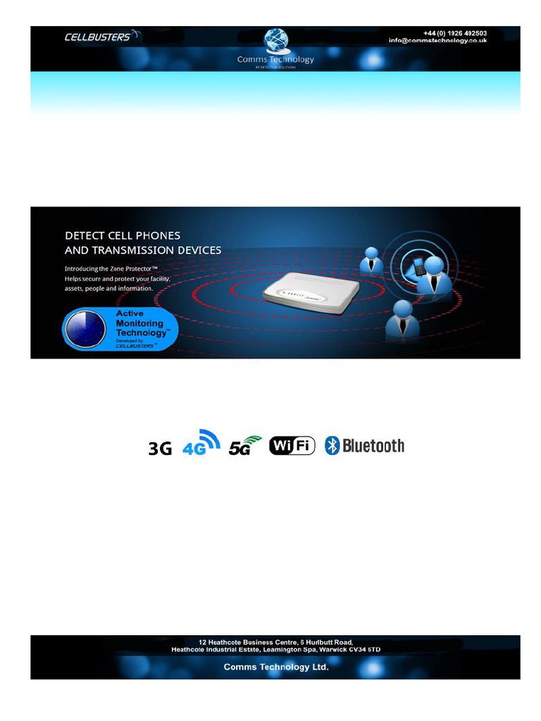 ALR005 - Alarms, Cellular Telephone Detection | PDF | Computer Network ...