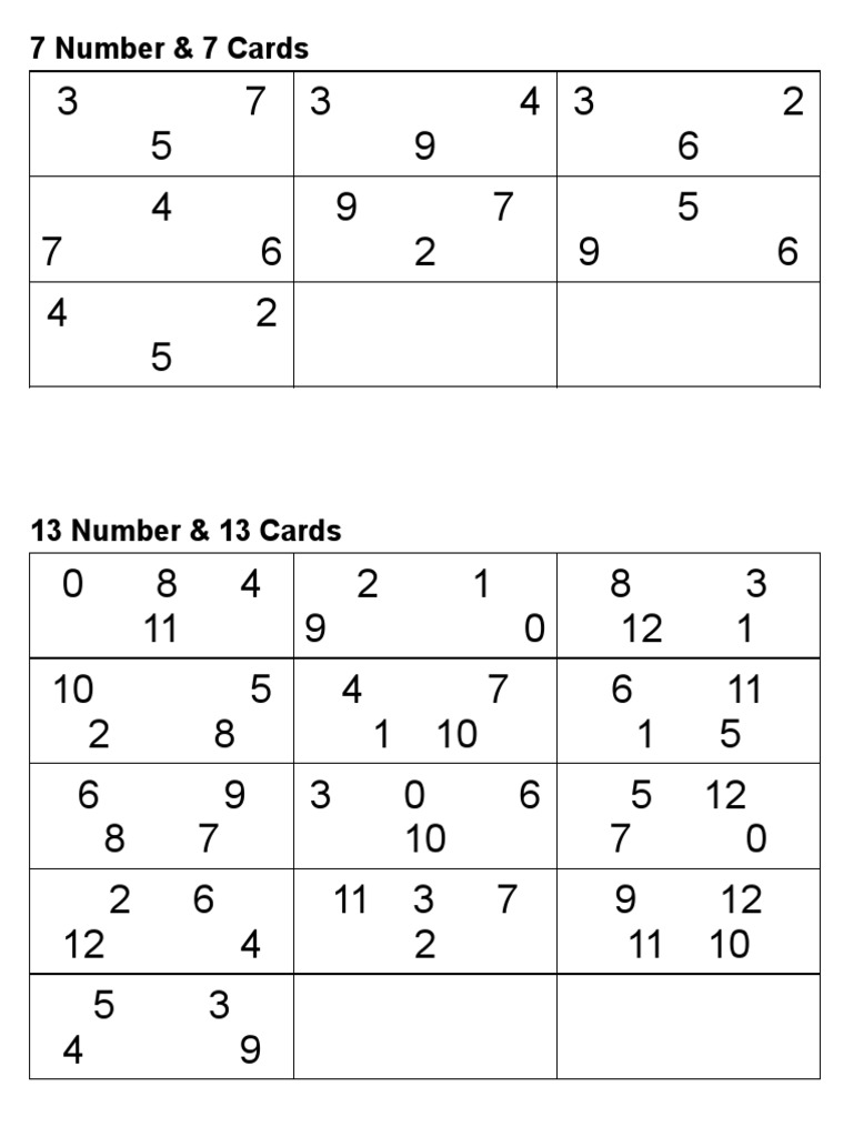 Spot It Math 7 | PDF
