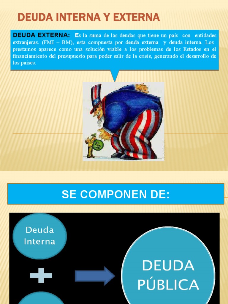 Deuda Interna y Externa | PDF | Deuda | Deuda gubernamental