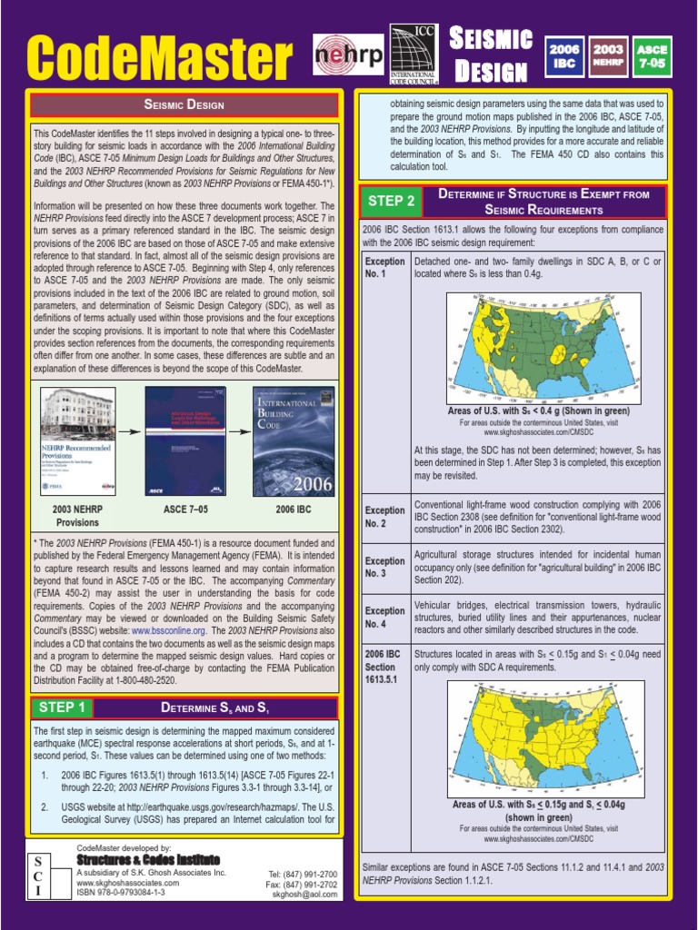 Code Master Seismic Design | Download Free PDF | Force | Seismology
