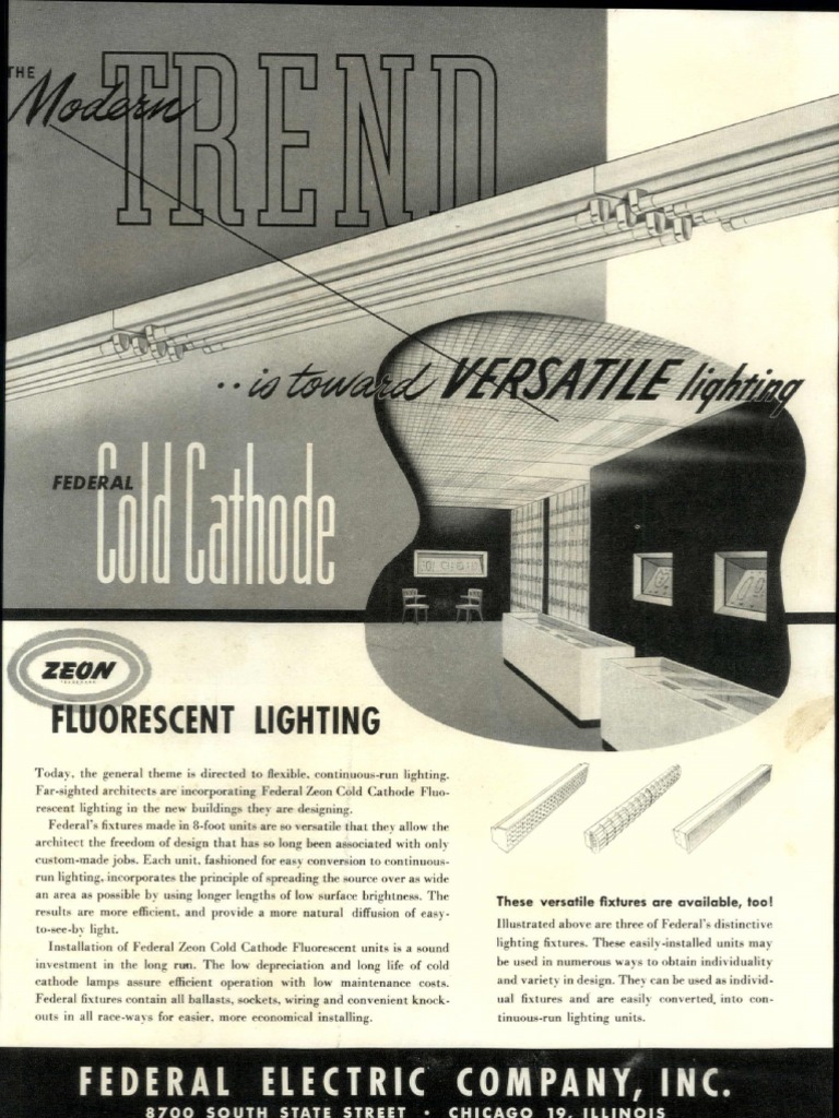 Federal Electric Company, Inc: Fluorescent Lighting | PDF | Air ...