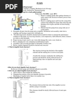 Overhauling of Centrifugal Pump | PDF | Pump | Gas Technologies