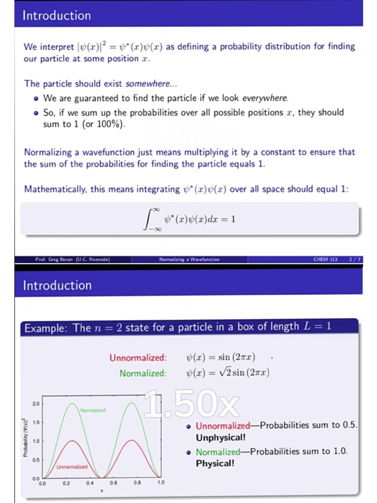 Normalization Of Wave Function Pdf