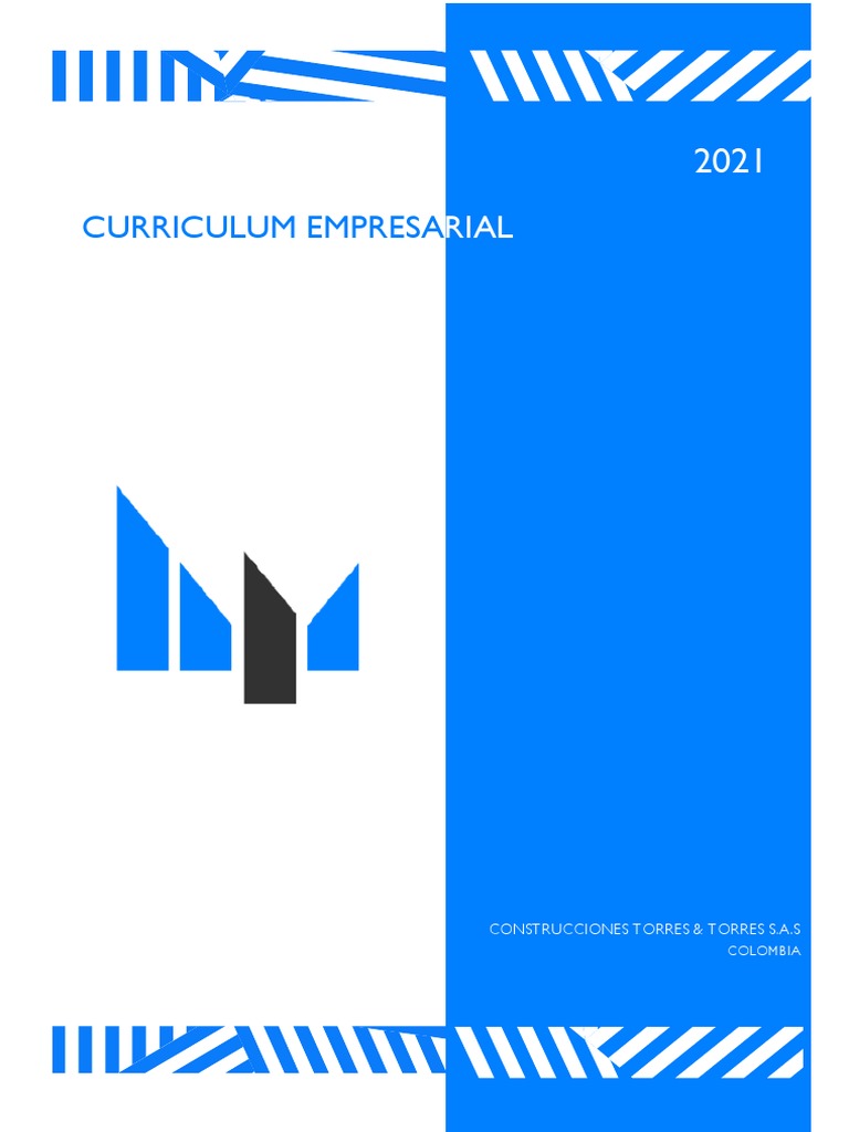 Constr Torres & Torres Sas - Curriculum Emp | PDF | Iniciativa empresarial | Sectores Economicos