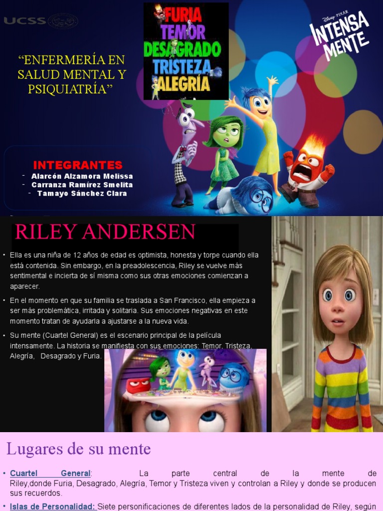 INTENSAMENTE | PDF | Las emociones | La naturaleza humana