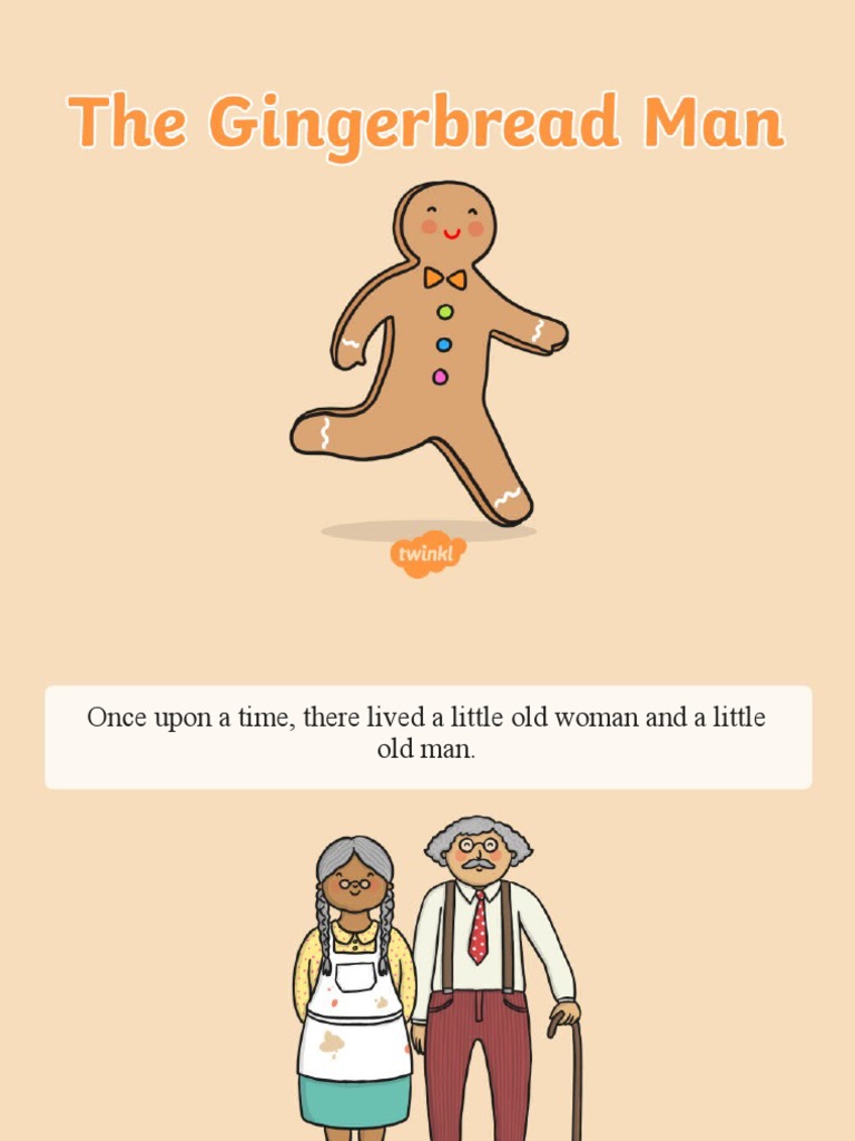 T T 10794 The Gingerbread Man Story Powerpoint Ver 4 | PDF