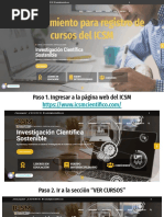 Inscripción a Cursos en ISEM | PDF | Contraseña | ciberespacio
