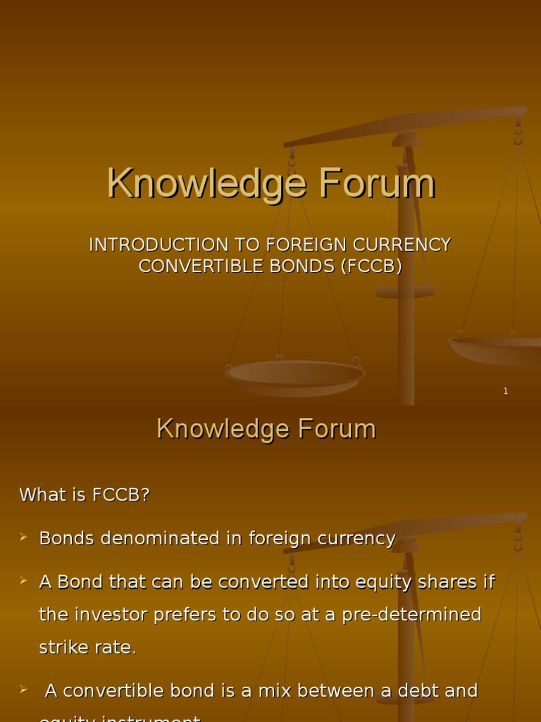 FCCB | PDF | Stocks | Bonds (Finance)