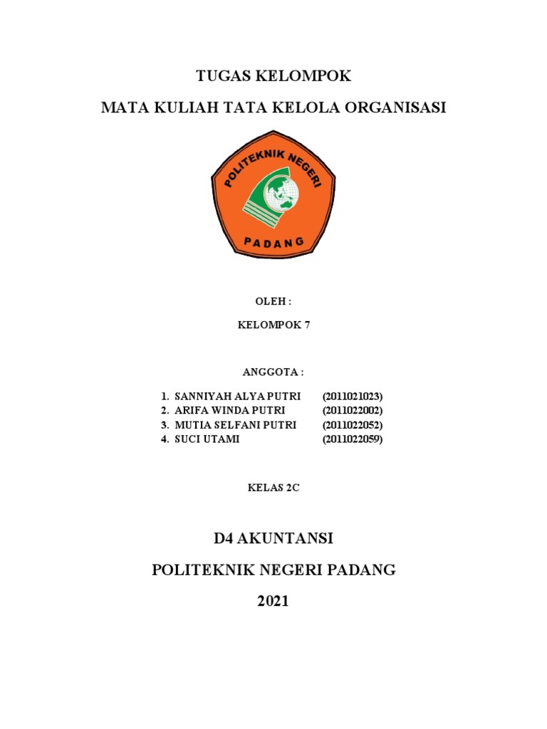 Laporan Dan PPT Kelompok 7 - Tko | PDF