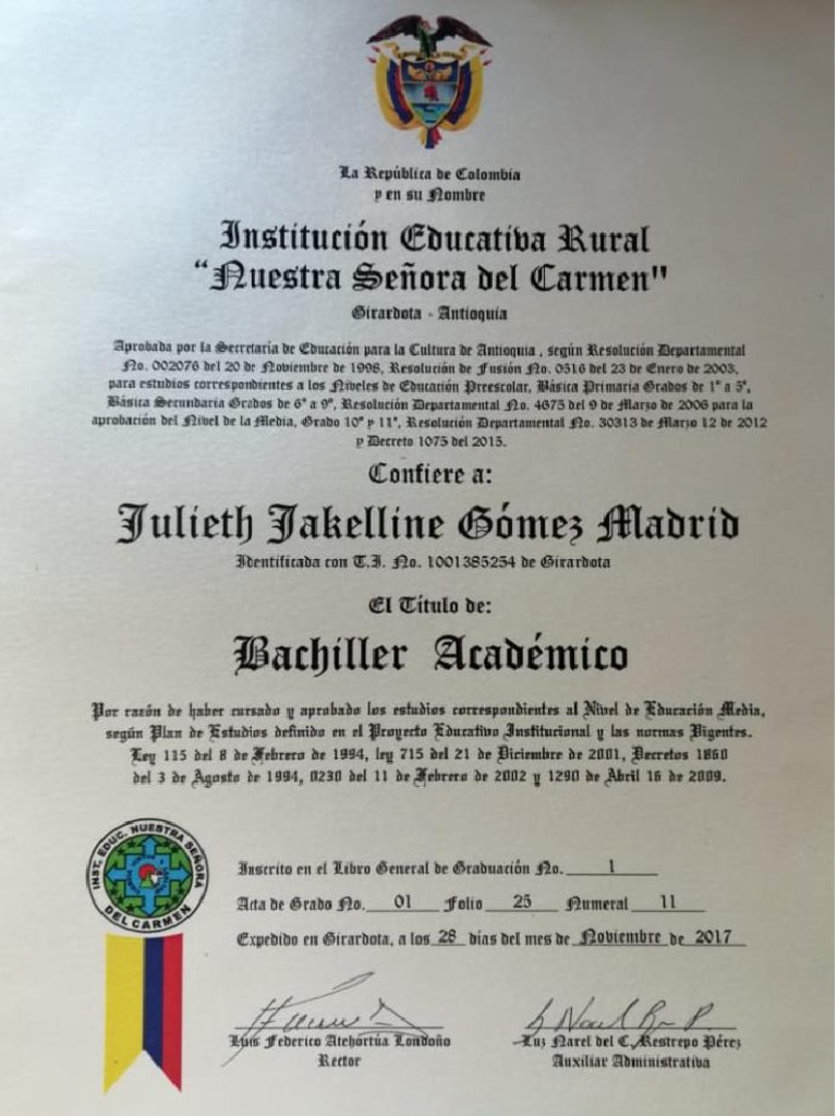 Diploma de Grado | PDF