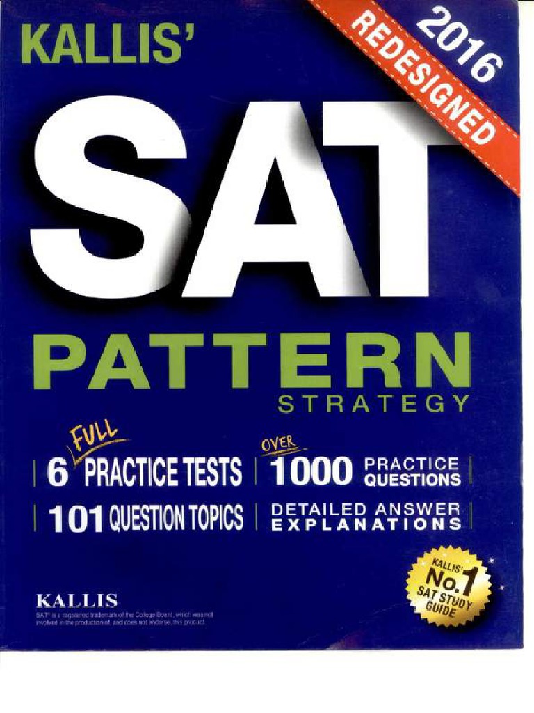 1614947117kalli's SAT Pattern Strategy | PDF