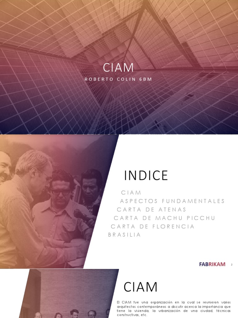 CIAM | PDF