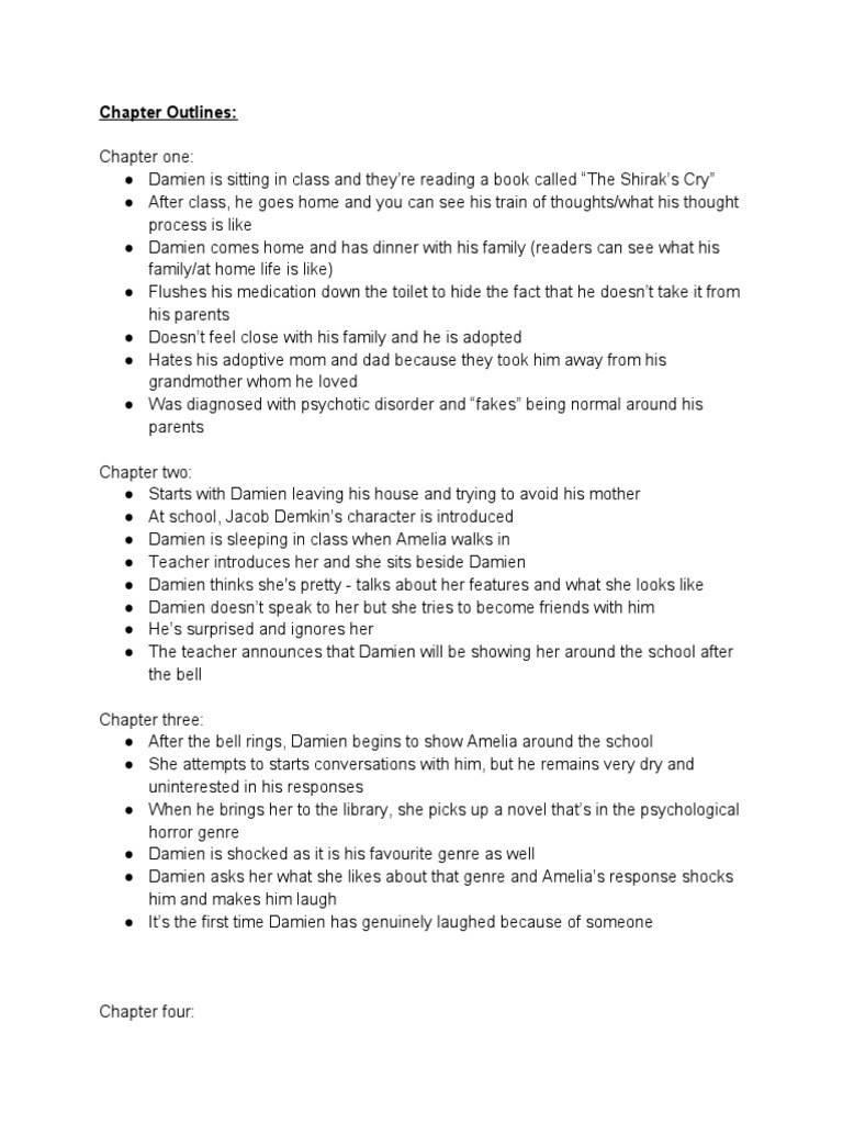 Story Outline | PDF
