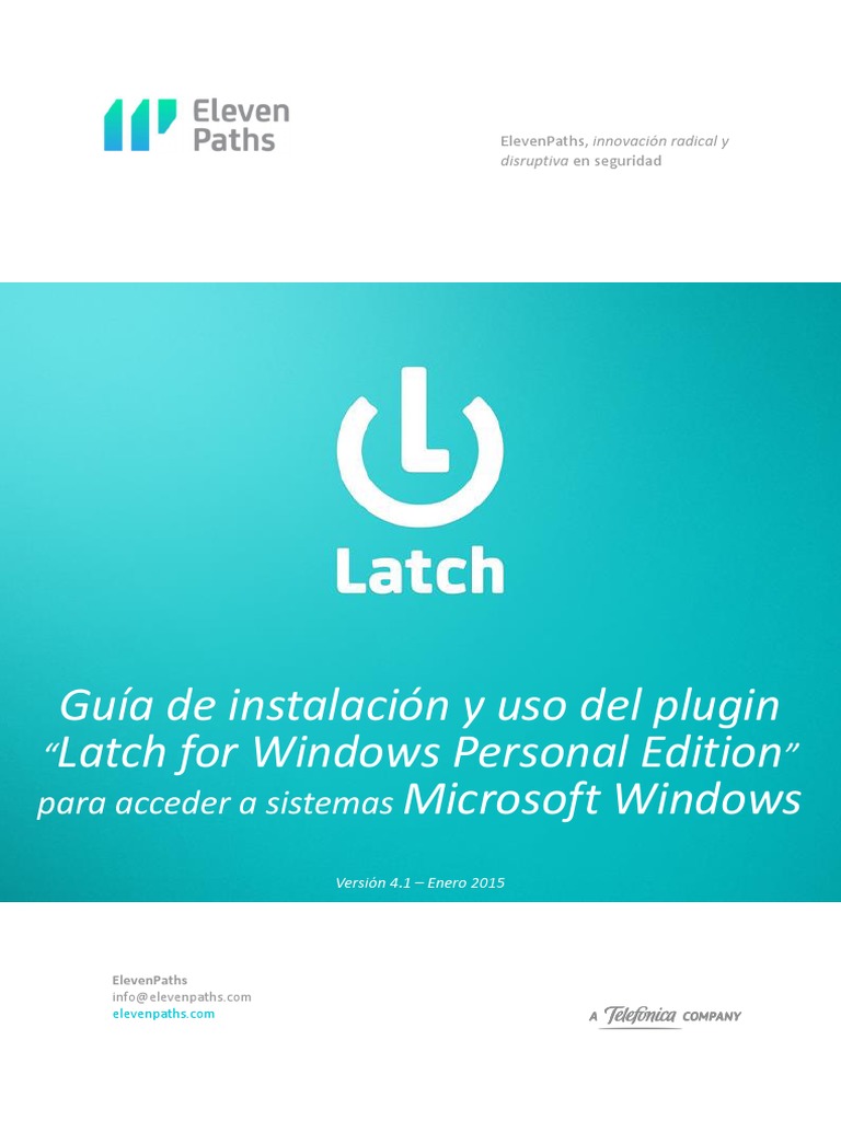 Latch For Windows Pe | PDF | Microsoft Windows | Software de la aplicacion
