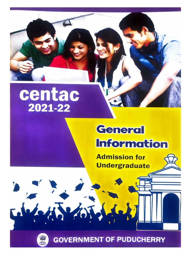 2021 - CENTAC - Vol I - General Information | PDF | University And ...