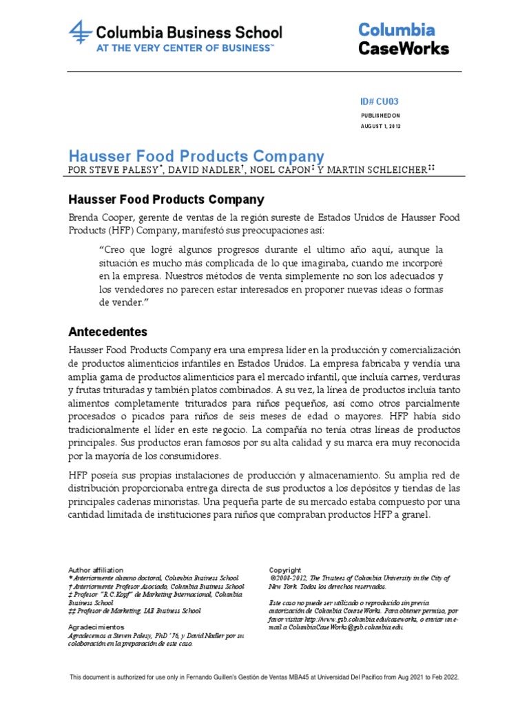 Caso4. Cu03 PDF Spa | PDF | Marketing | Presupuesto