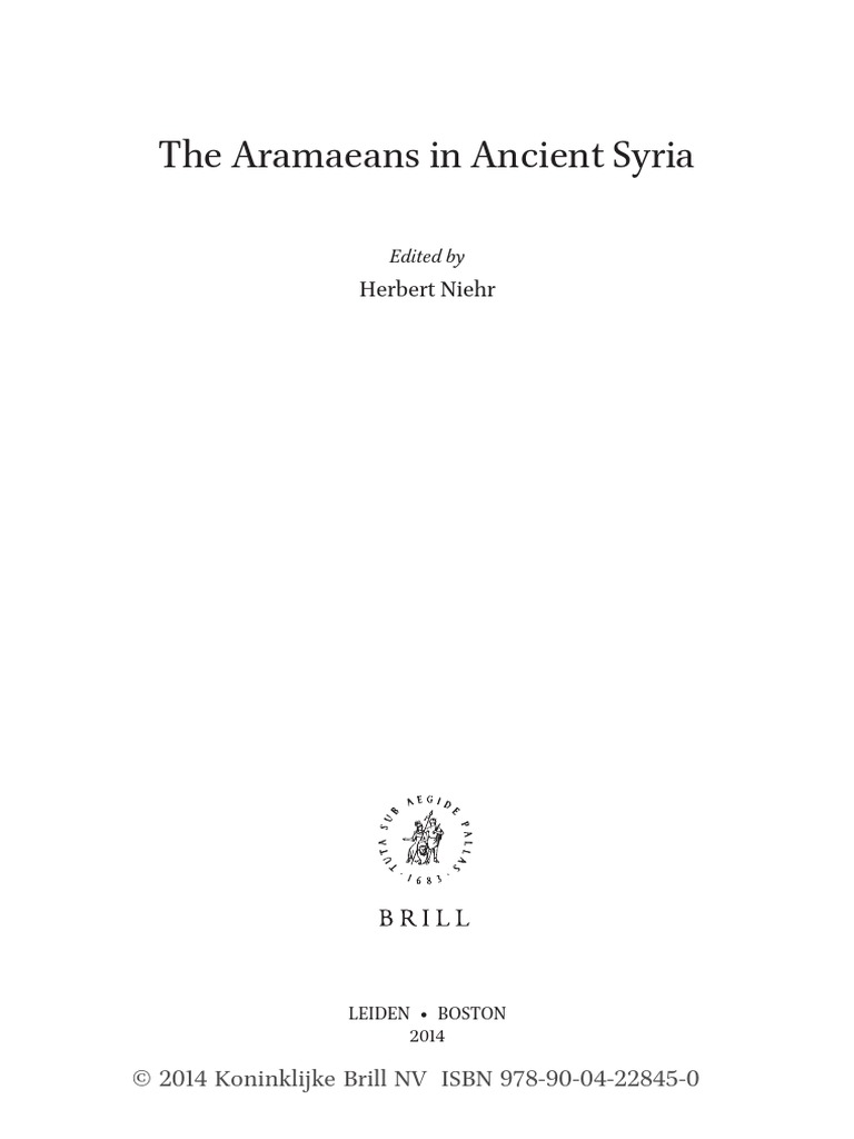 Aramaeans in Ancient Syria Architecture | Download Free PDF ...