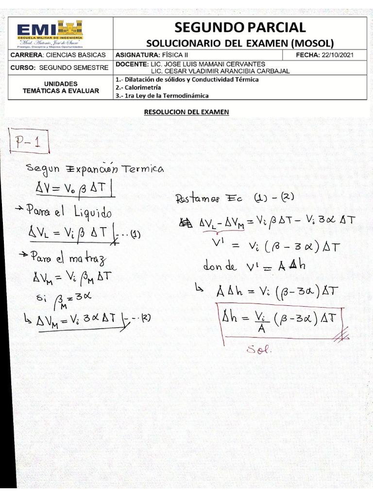 2do Par Fis II Solucionario | PDF